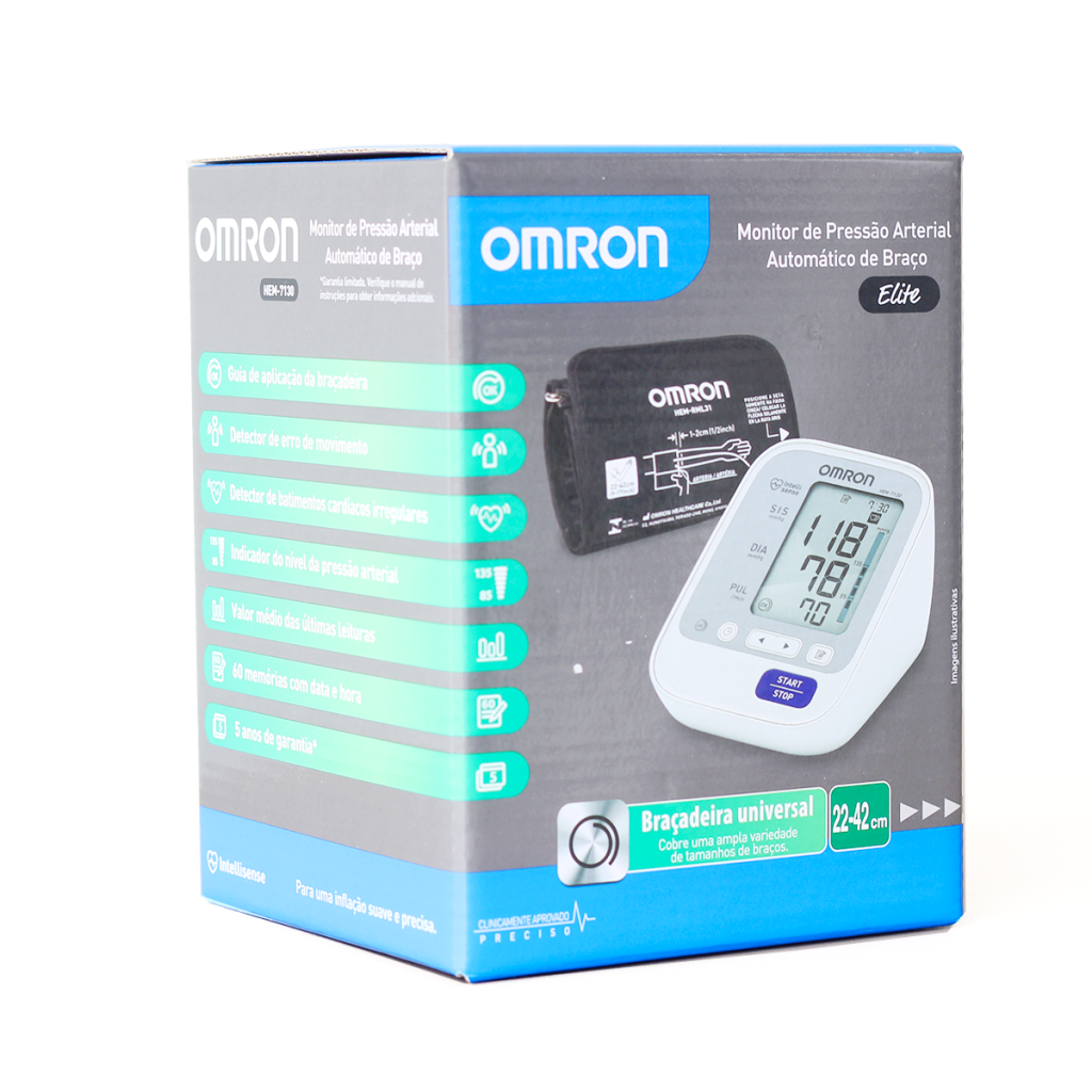 Aparelho de Pressão Digital Automático Omron Hem-7130 – Produtos MED